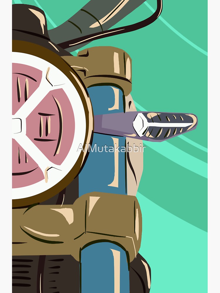 "Scrambler Spring" Sticker for Sale by AlMutakabbir | Redbubble