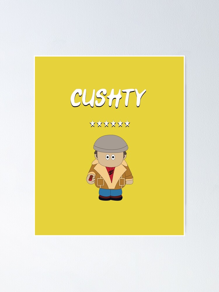 "Del Boy, Only Fools and Horses - Cushty" Poster for Sale by leeseylee ...