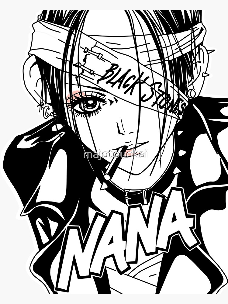 "NANA" Sticker for Sale by majotoyokai | Redbubble