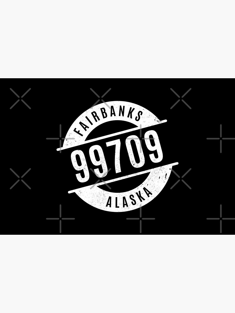"Fairbanks Alaska 99709 Zip Code" Poster by creativecurly | Redbubble