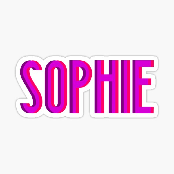 "Sophie" Sticker for Sale by Moonshine-creek | Redbubble