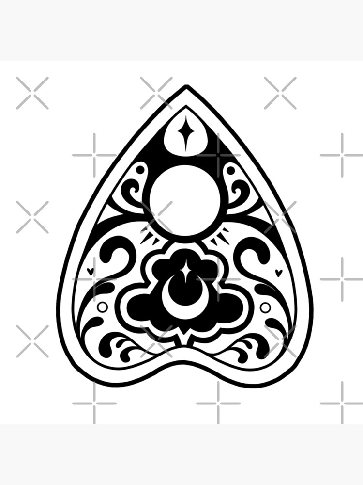 "Ouija Planchette" Poster for Sale by nykiway | Redbubble