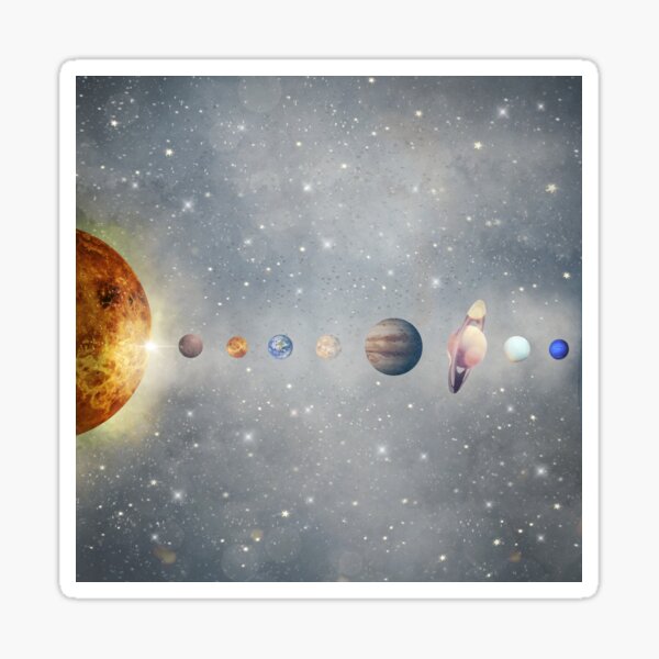 "solar system" Sticker for Sale by bri-b | Redbubble
