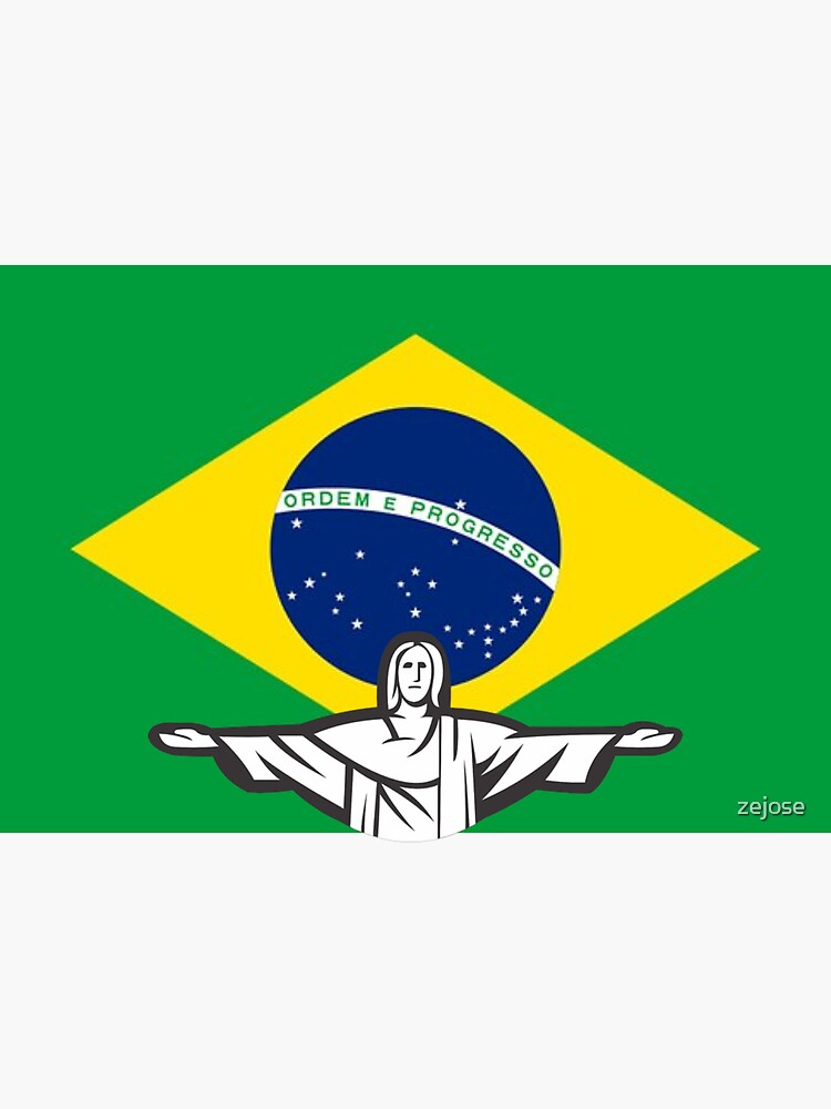 "Brazil Rio de Janeiro Jesus Christ" Sticker for Sale by zejose | Redbubble
