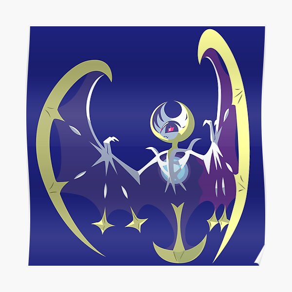 Pokemon Lunala Posters | Redbubble