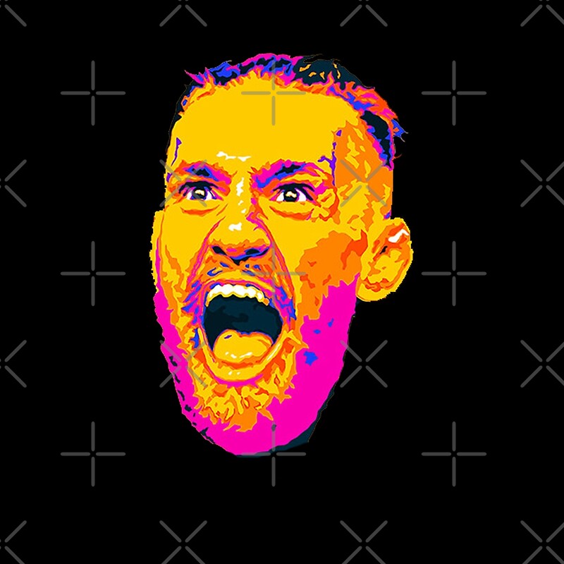 "Conor McGregor Crazy Face" by markmcg777 | Redbubble
