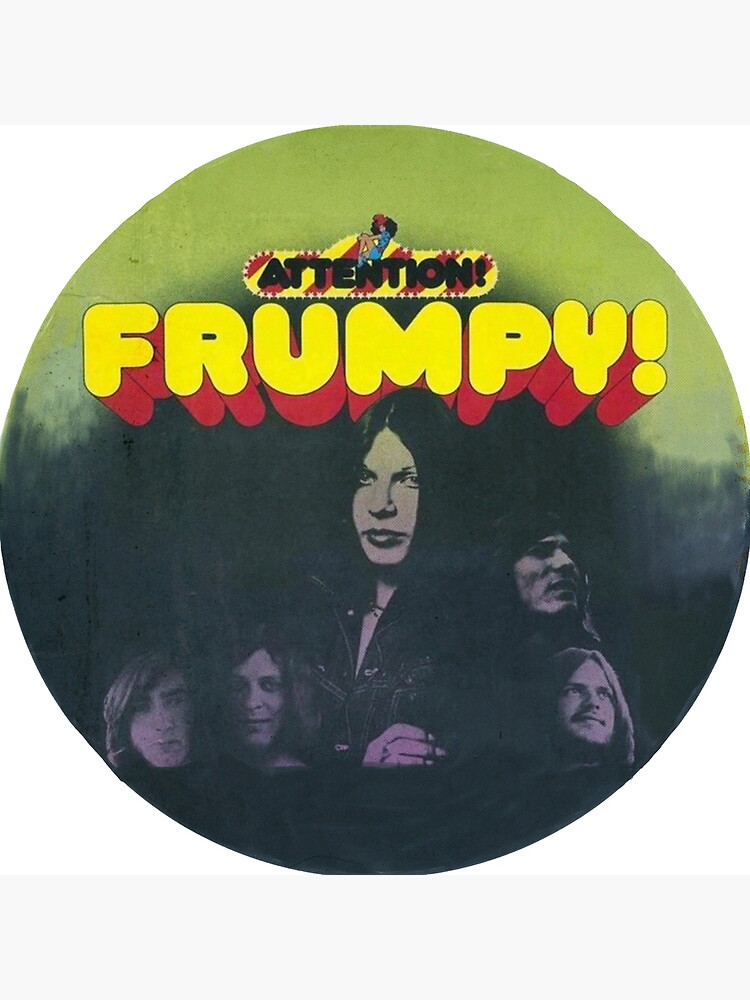 "Frumpy- Attention Frumpy- 1975" Poster for Sale by KaleidoscopeCo | Redbubble