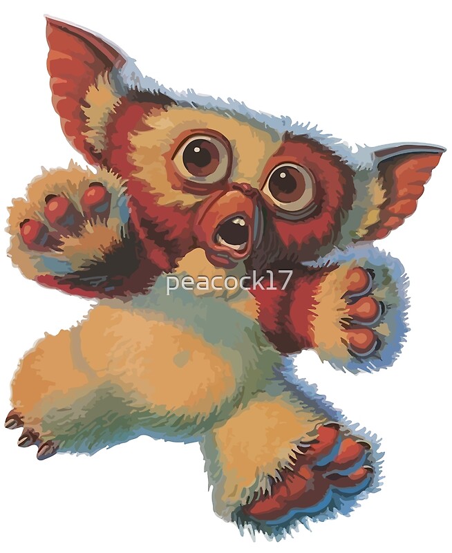 "Gremlins - Scared Gizmo" by peacock17 | Redbubble
