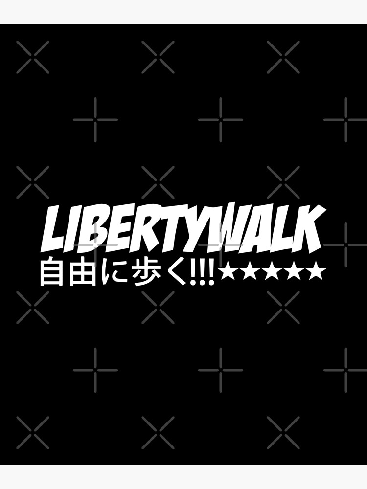 "Liberty Walk Logo with Japanese Characters" Photographic Print for ...