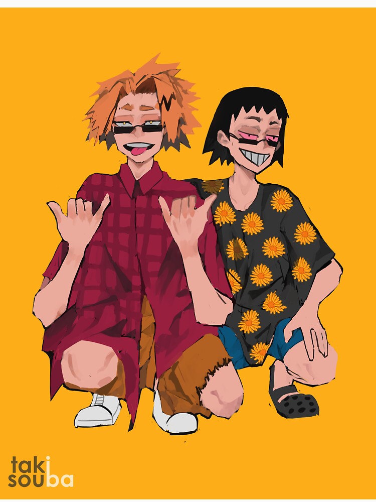 "Kaminari and Sero as Tambay sa kanto" T-shirt for Sale by tonZusTarK ...
