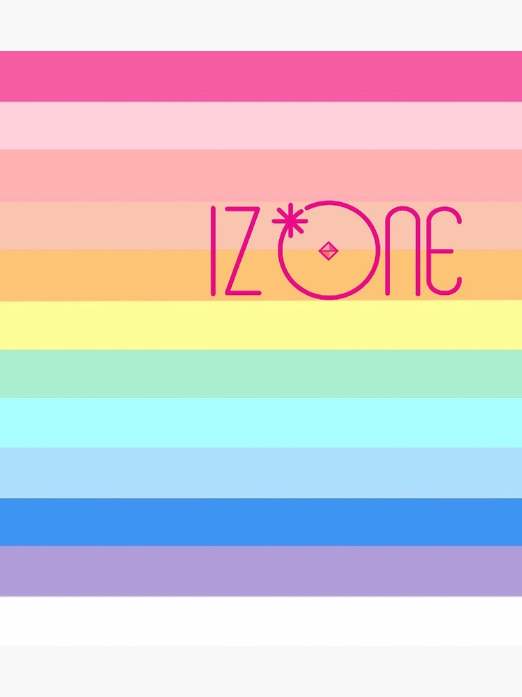 Lámina fotográfica «IZ * ONE colores de miembro» de Hhgreen7 | Redbubble