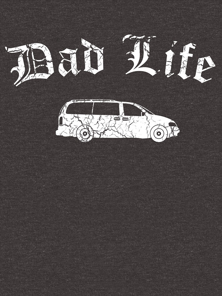 "Dad Life (Minivan)" T-shirt for Sale by familyman | Redbubble | dad t ...