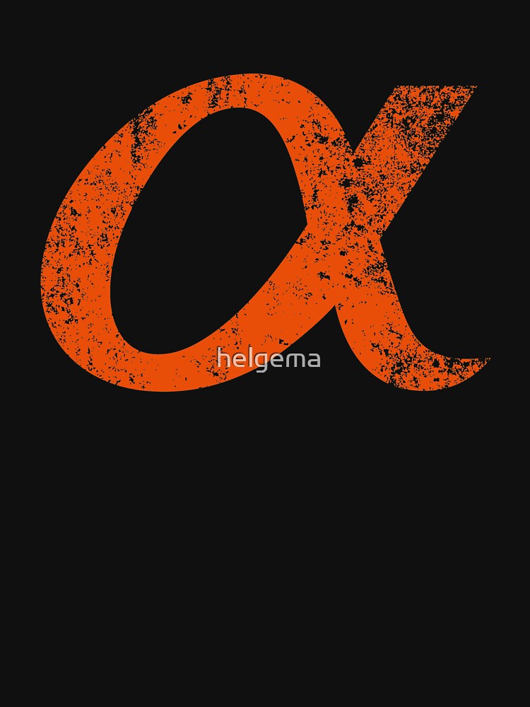 "Sony alpha logo grunge black background" T-shirt by helgema ...