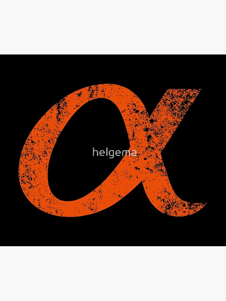 "Sony alpha logo grunge black background" Poster by helgema | Redbubble