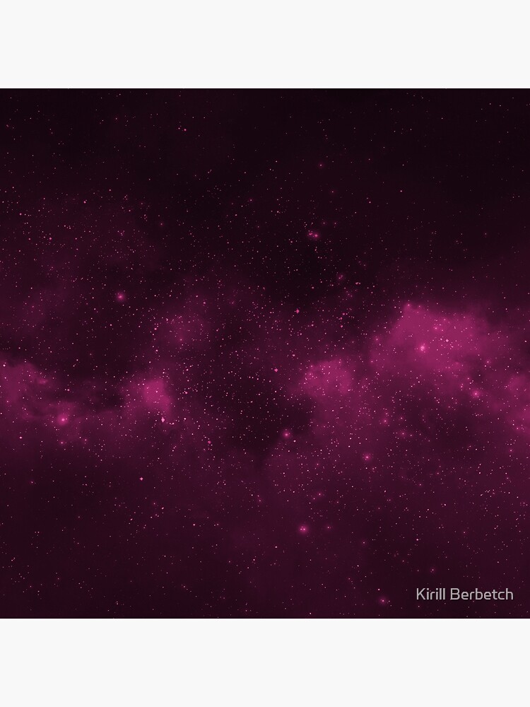 "Fascinating view of the pink cosmic sky" Poster for Sale by Kirill12 ...