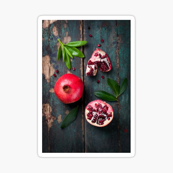 "Pomegranate" Sticker by OrionPhotograph | Redbubble