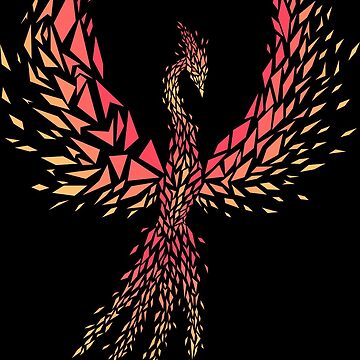 "Polygon Phoenix" Art Board Print for Sale by Arl-Designs | Redbubble