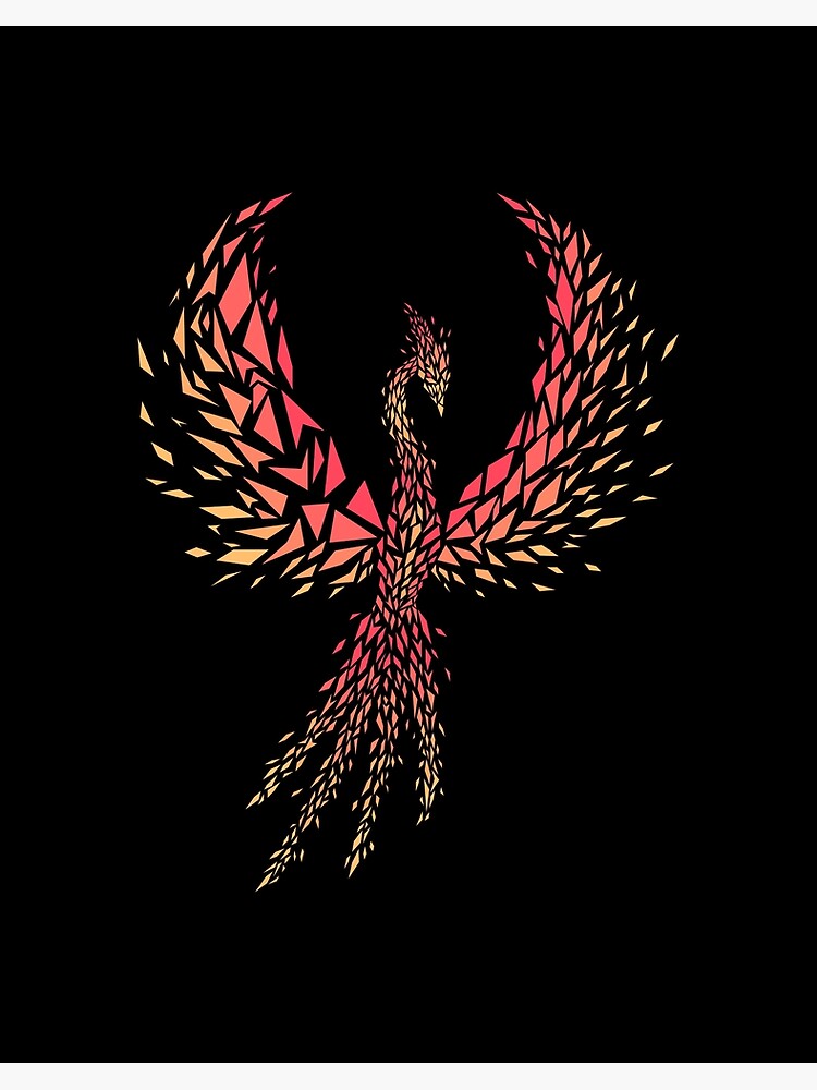 "Polygon Phoenix" Art Board Print for Sale by Arl-Designs | Redbubble