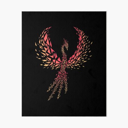 "Polygon Phoenix" Art Board Print for Sale by Arl-Designs | Redbubble