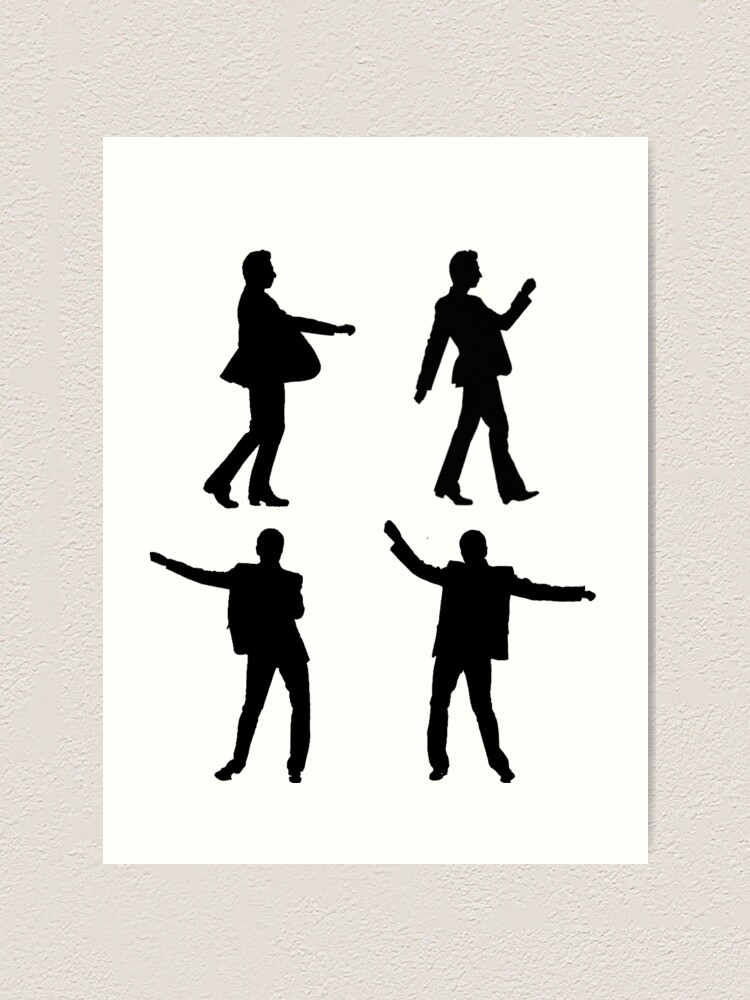 "Dancing Dave" Art Print by ViolaTorn | Redbubble