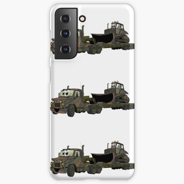 "Military Semi Bulldozer Heavy Hauler Cartoon" Samsung Galaxy Phone ...