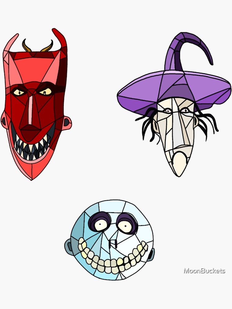 "Lock Shock and Barrel TNBC" Sticker for Sale by MoonBuckets | Redbubble