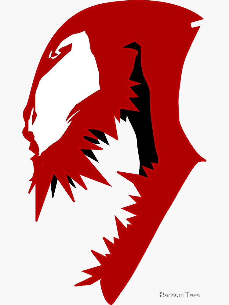 "Carnage" Sticker for Sale by Rakxm | Redbubble