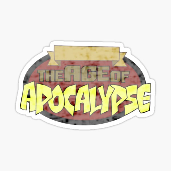 "Age of Apocalypse" Sticker for Sale by Rakxm | Redbubble