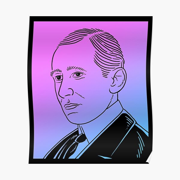 "80s Retro Vintage Guglielmo Marconi" Poster for Sale by ...