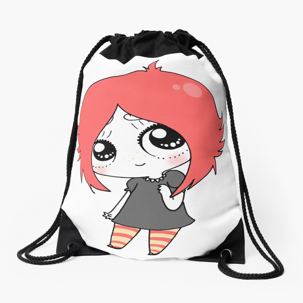 "Ruby Gloom" Drawstring Bag for Sale by Inversidom-Riot | Redbubble
