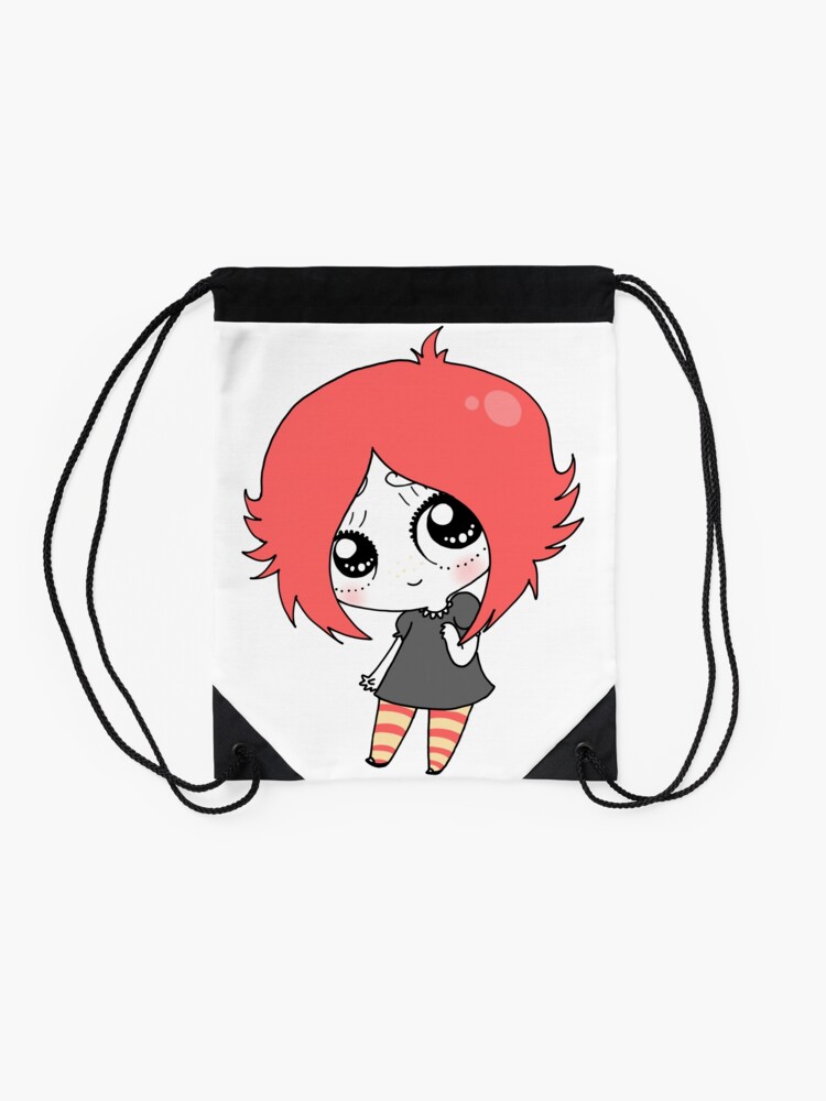 "Ruby Gloom" Drawstring Bag for Sale by Inversidom-Riot | Redbubble
