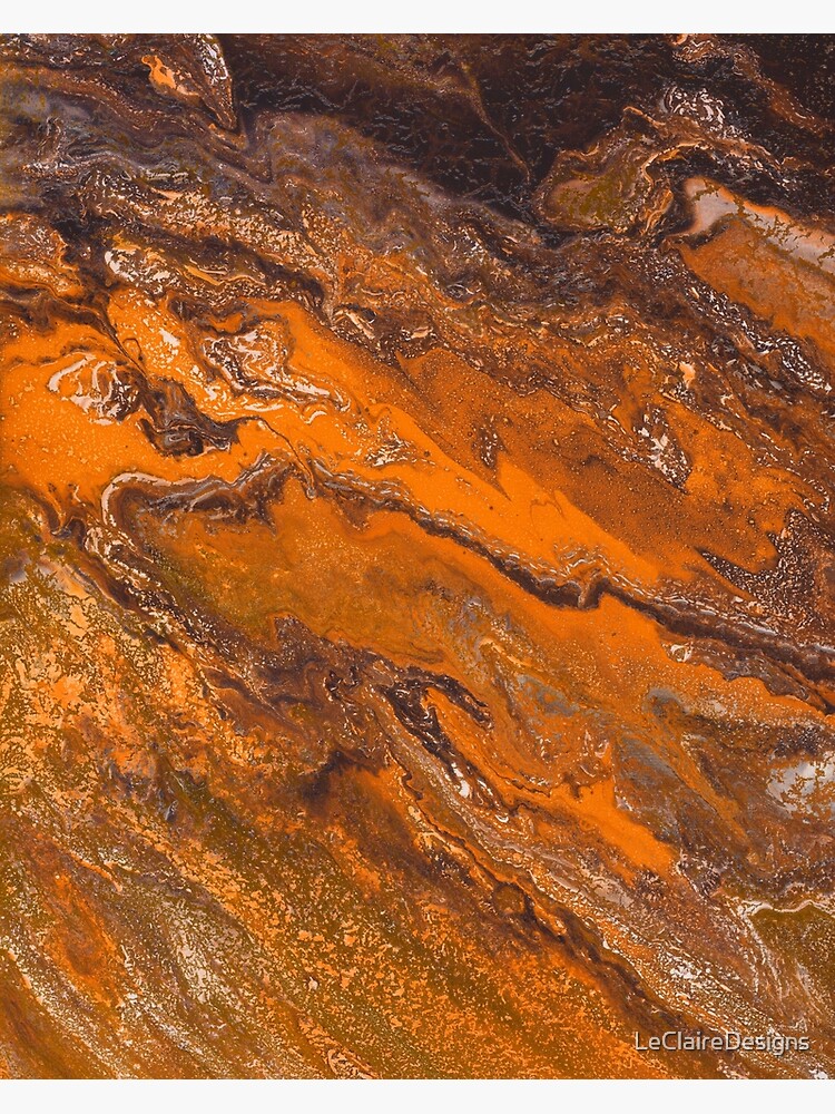 "Amber Fire" Art Print for Sale by LeClaireDesigns | Redbubble