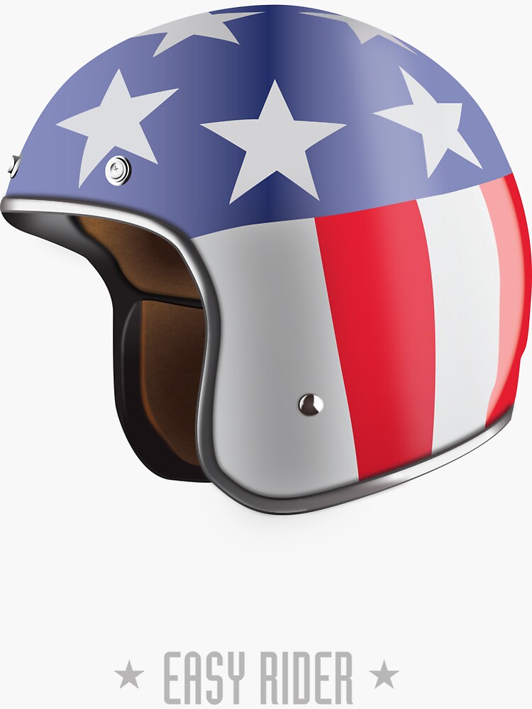 "Easy Rider" Sticker by MoviePosterBoy | Redbubble