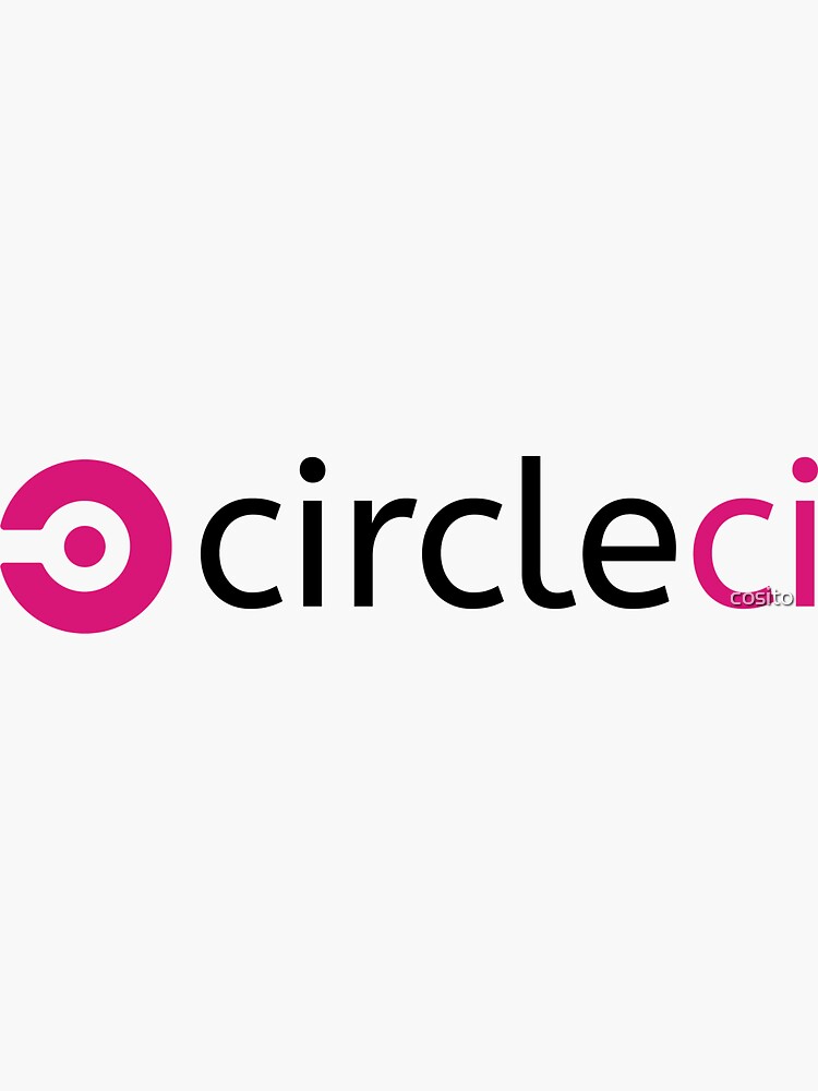 "CircleCi" Sticker for Sale by cosito | Redbubble