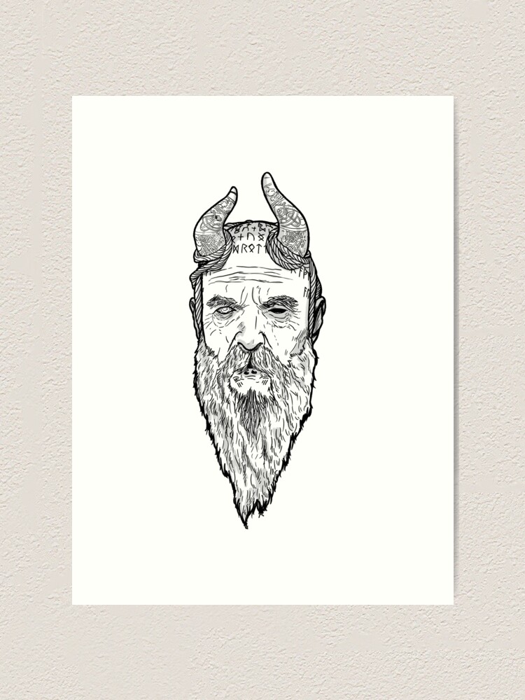 "Mimir" Art Print for Sale by LeviRand | Redbubble