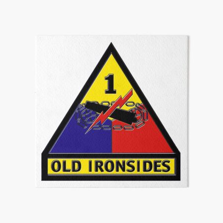 "First Armored Division Logo" Art Board Print for Sale by Quatrosales ...