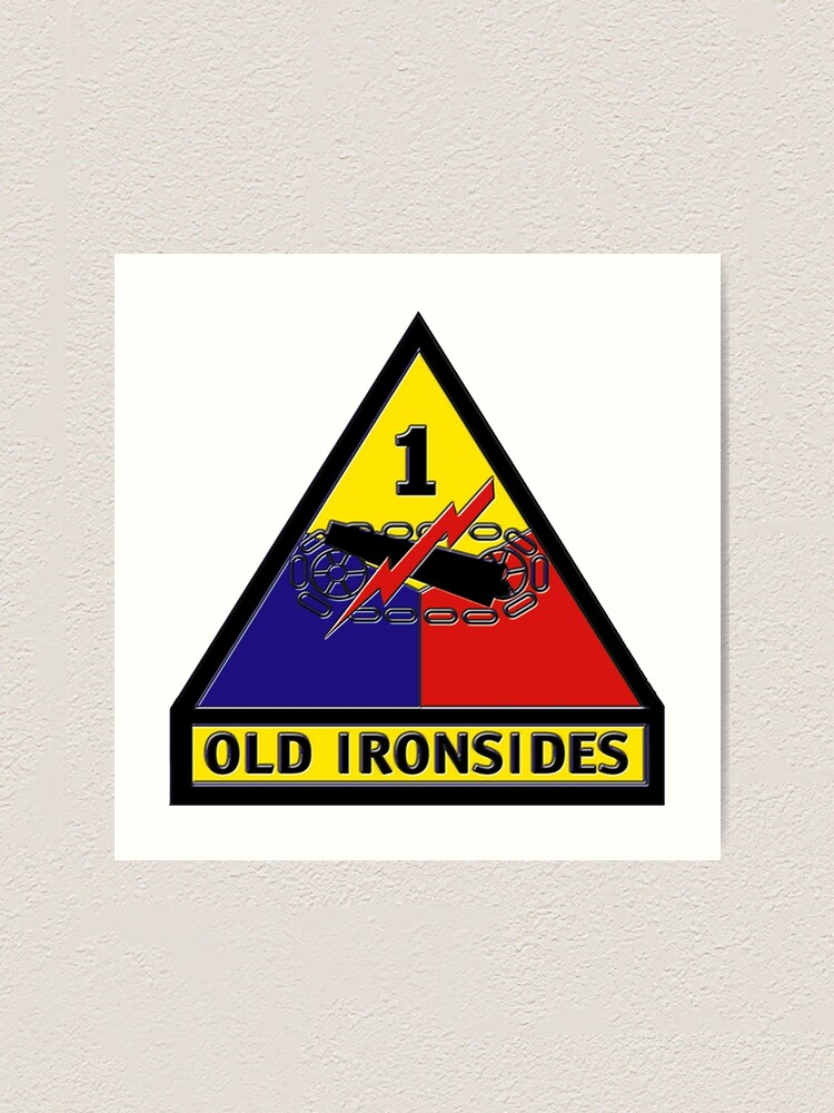 "First Armored Division Logo" Art Print for Sale by Quatrosales | Redbubble