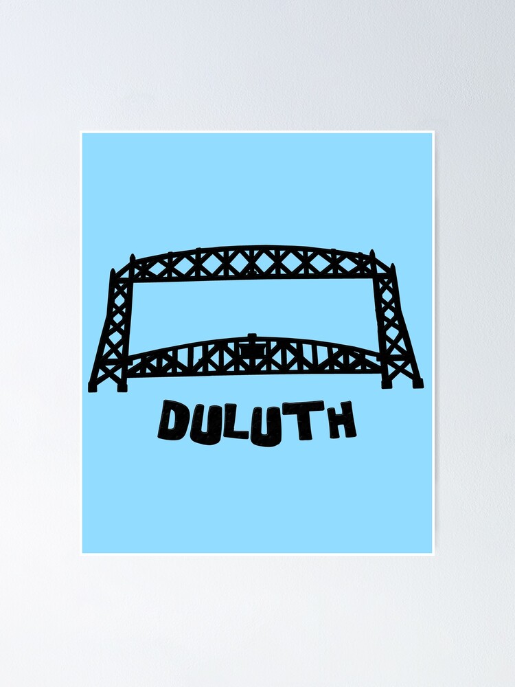 "Duluth, MN Aerial Lift Bridge" Poster by gorff | Redbubble