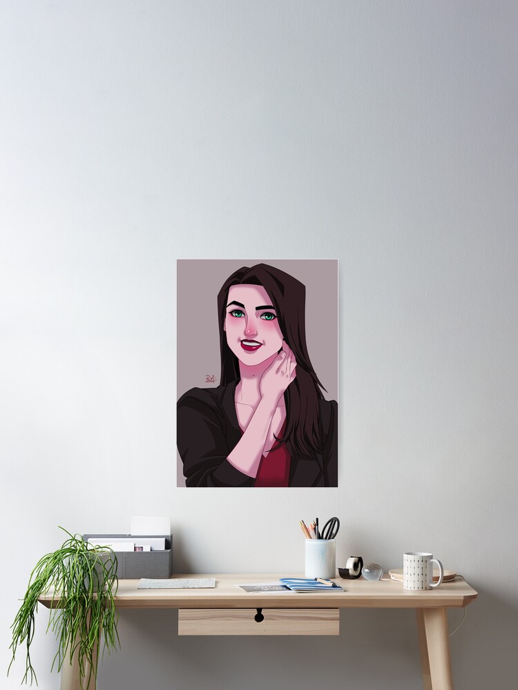 "Lena Luthor II" Poster for Sale by Rafi de Sousa | Redbubble
