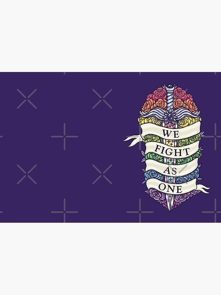 "WE FIGHT AS ONE" Hardcover Journal for Sale by foxflight | Redbubble