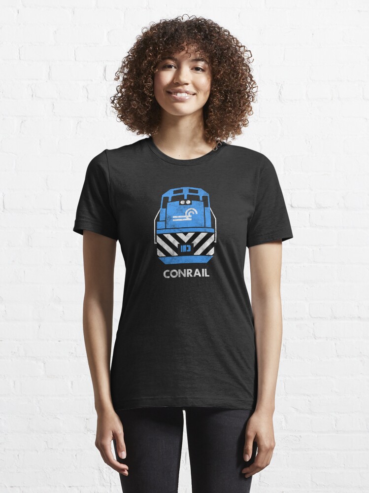 "Vintage Conrail Railroad Train Engine " T-shirt for Sale by turboglyde ...