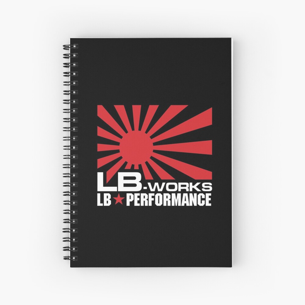 "Liberty Walk Rising Sun Logo" Spiral Notebook by subieliu | Redbubble