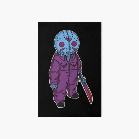 "Retro Jason Voorhees candy 2 " Art Board Print for Sale by Bat13SJx ...