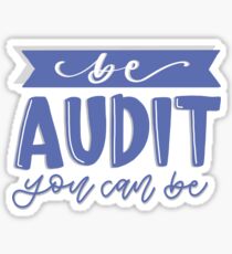 Audit Stickers | Redbubble