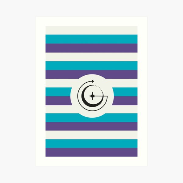 "GFriend Official Colors Logo Design" Art Print by Hhgreen7 | Redbubble