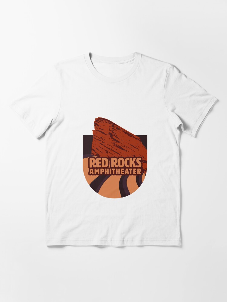 "Red Rocks Amphitheater " T-shirt for Sale by KlehmInTime | Redbubble ...