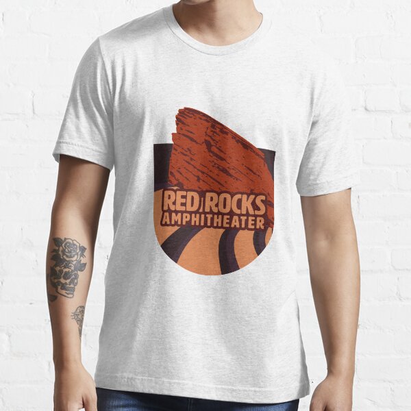 "Red Rocks Amphitheater " T-shirt for Sale by KlehmInTime | Redbubble ...