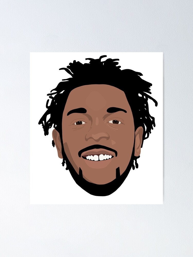 "Kendrick Lamar Smiling" Poster for Sale by Joel Thayer | Redbubble