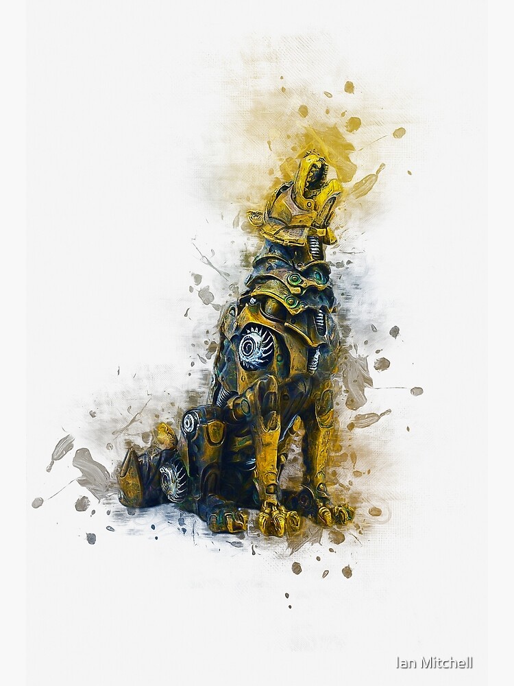 "Steampunk Wolf " Art Print by MitchellAK | Redbubble