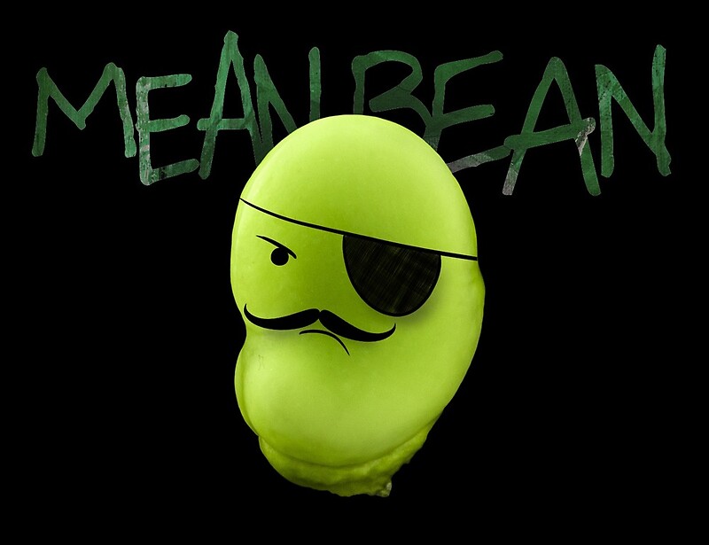 "Mean Bean" by Surplus Weird | Redbubble
